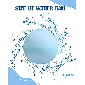 FEBALHS 12pcs Reusable Water Balloons, Summer Outdoor Silicone Pool Beach Water Toys for Kids 4-8-12, Outside Water Bomb Ball Games Refillable Fun Party Gift for Boys and Girls