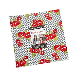 Sunday Stroll Layer Cake®, 42-10" Precut Fabric Quilt Squares by Bonnie & Camille