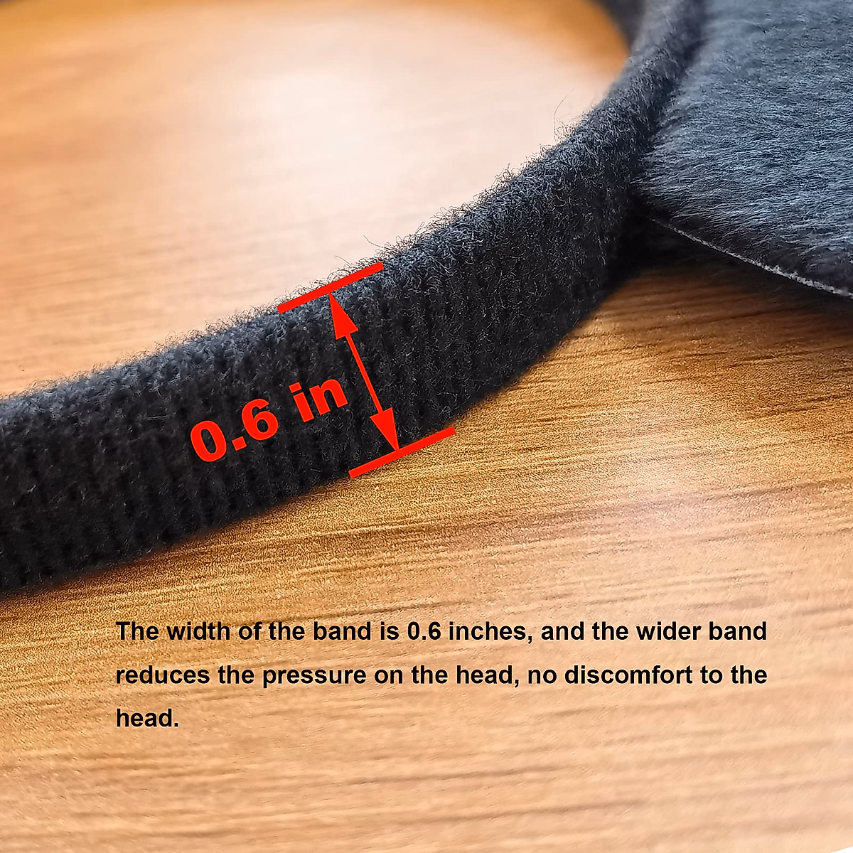 CHuangQi Mouse Ears Headband 2pcs, Solid Black and Pink Bow with Polka Dot, Party Favors