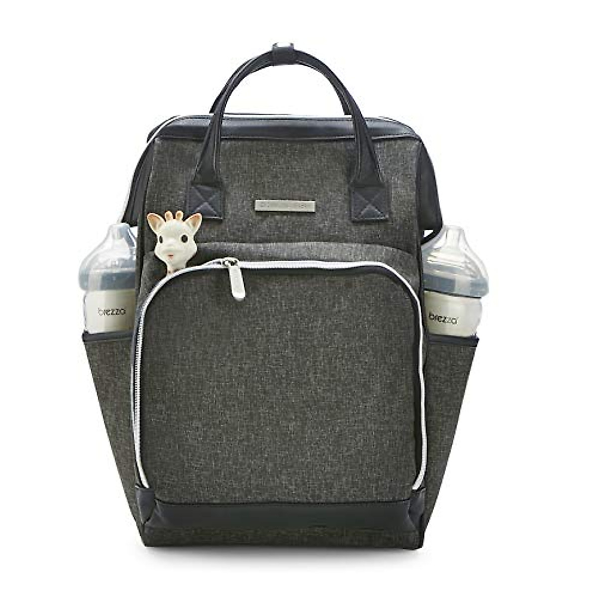 Bananafish Midi Diaper Backpack, Black