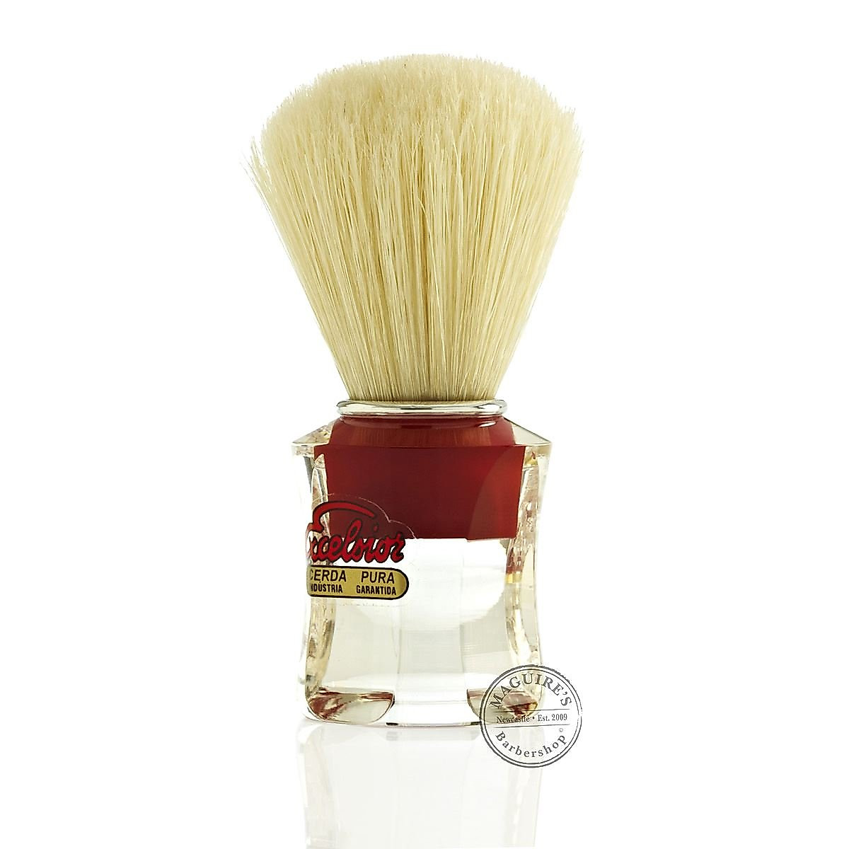 Semogue Excelsior 610 Shaving Brush Red Edition