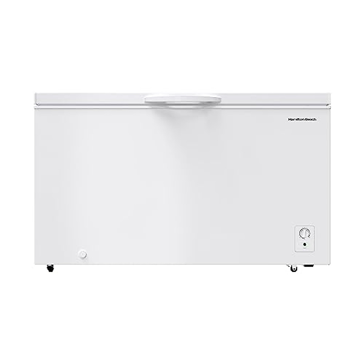 Hamilton Beach HZ4941 14 cu ft Upright Convertible Fridge/Freezer-Frost Free-Reversible Door-Removable Glass Shelves-LED Interior Light, White