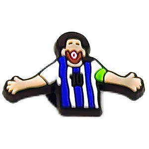 32PCS Soccer Shoe Charms for Croc Clog Decoration Sports Ball Sandals Accessories for Boys Men Teens Girls Women Party's Favor