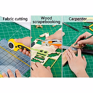 worklion self healing cutting mat 36" x 48" for sewing,fabric cutting,rotary cutting,5-layer non-slip as desk top for Scrapbooking & Quilting & Sewing & Arts & Crafts Project……