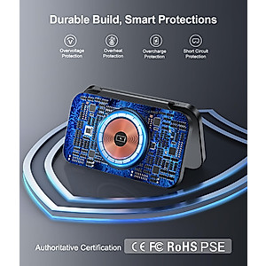 3 in 1 Charging Station for Multiple Devices Apple, XooFly Wireless Magnetic Travel Charger for Multiple Devices, Phone Charger Pad for iPhone 15 14 13 12 Pro Max Plus Mini, iWatch, Wireless Earbuds