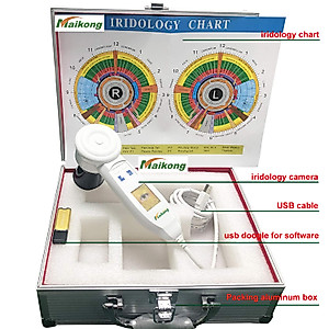 Iriscope Iridology Camera 5.0 MP LED Light Iris Analyser Iridoscope iriscopio