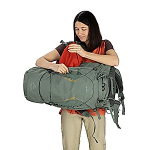 Osprey Kyte 38L Women's Backpacking Backpack with Hipbelt, Rocky Brook Green, WM/L