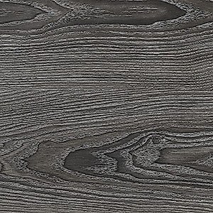 Convenience Concepts Newport 5 Tier Corner Bookcase, Weathered Gray