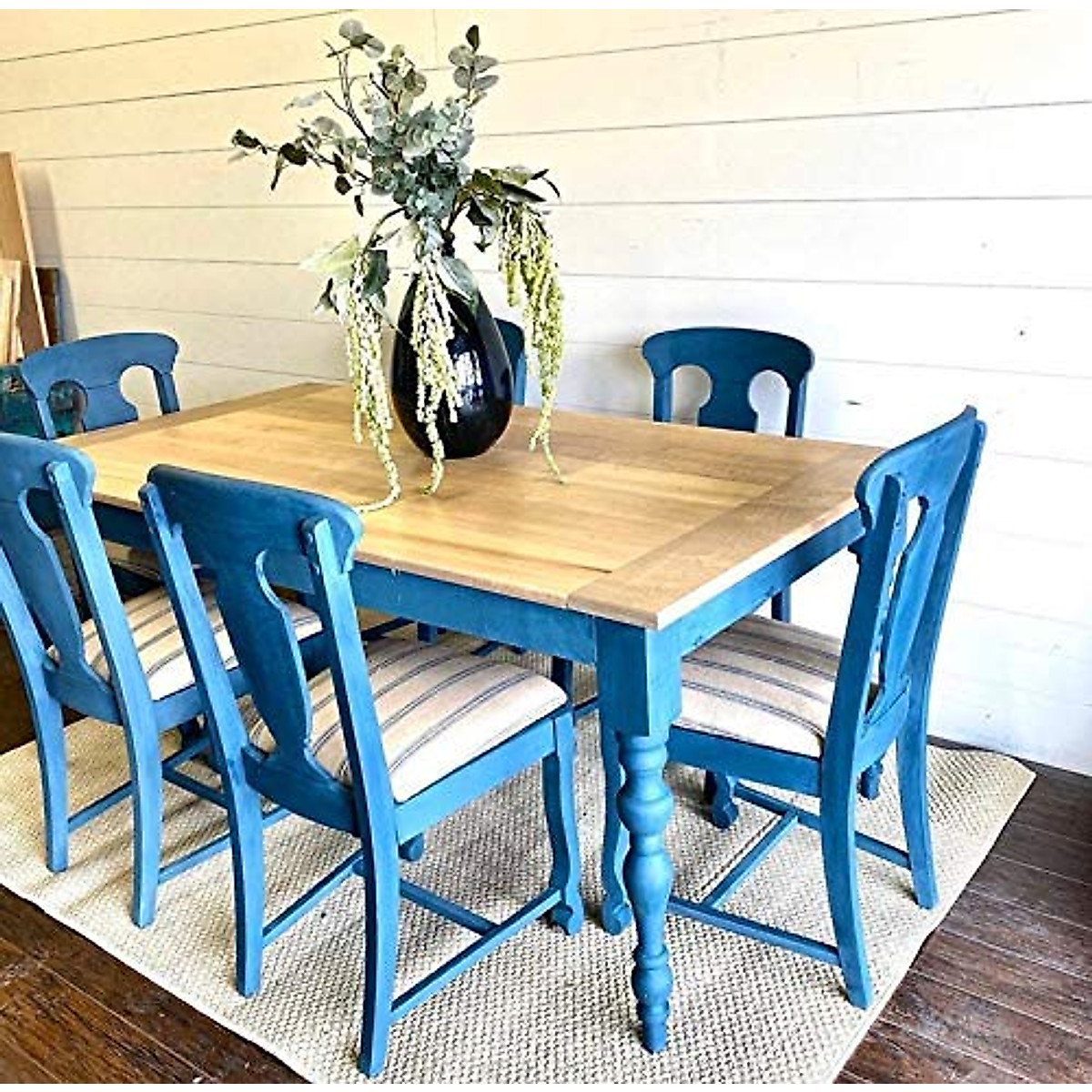 CAROLINA LEG CO. Chunky Rustic Modern Farmhouse Table Legs - Unfinished - DIY Furniture - Turned Legs - Set of 4 - Dimensions: 3.5" x 29"