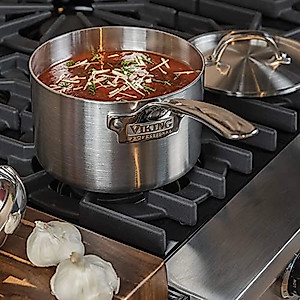 Viking Culinary Professional 5-Ply Stainless Steel Cookware Set, 10 Piece, Dishwasher, Oven Safe, Works on All Cooktops including Induction