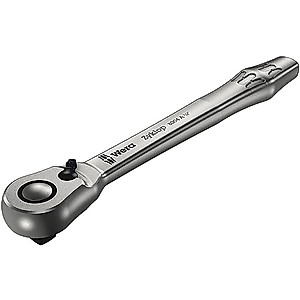 Wera Tools 05004004001 8004 1/4 Full Metal Ratchet Switch Lever, One Size, Multi
