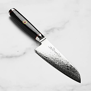 Enso SG2 Small Santoku Knife - Made in Japan - 101 Layer Stainless Damascus, 4.75"