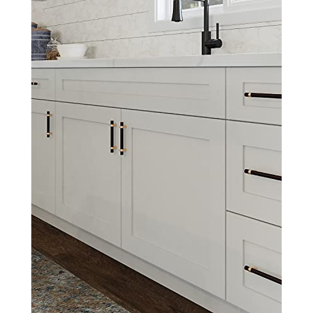 Design House 561704 Brookings Unassembled Shaker Tall Wall Kitchen Cabinet, 18x30x12, White