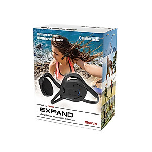 Sena EXPAND-02 EXPAND Long-Range Bluetooth Intercom and Stereo Headset , Black