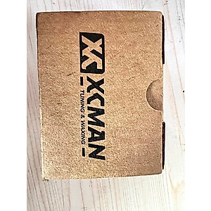 XCMAN Complete Ski Snowboard Side Edge Sharpener Care Tuner Kit with Gummy stone ,PTEX Base Repair Candle