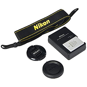 Nikon D3400 Digital SLR Camera & 18-55mm VR DX AF-P Zoom Lens (Black) - (Renewed)