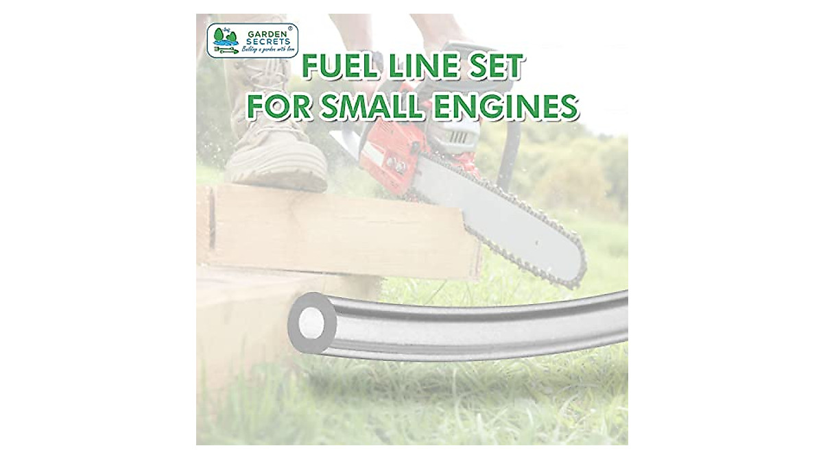 GARDEN SECRETS Fuel Line Hose for Lawn Mowers & Tools