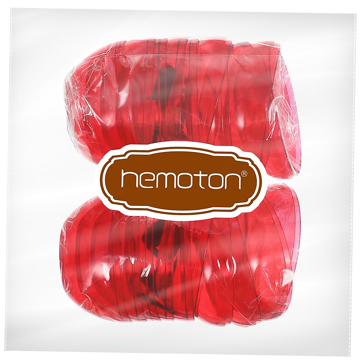 MAGICLULU 12 Pcs Fillable Red Apple Container Food Grade Plastic Apple Shape Christmas Container Chocolate Container for Xmas