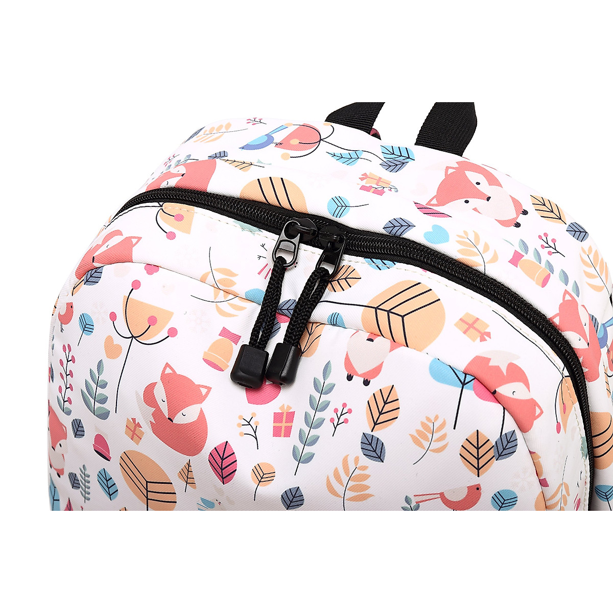 Joymoze Water Resistant Leisure Student Backpack Cute Pattern School Bookbag for Girl Fox