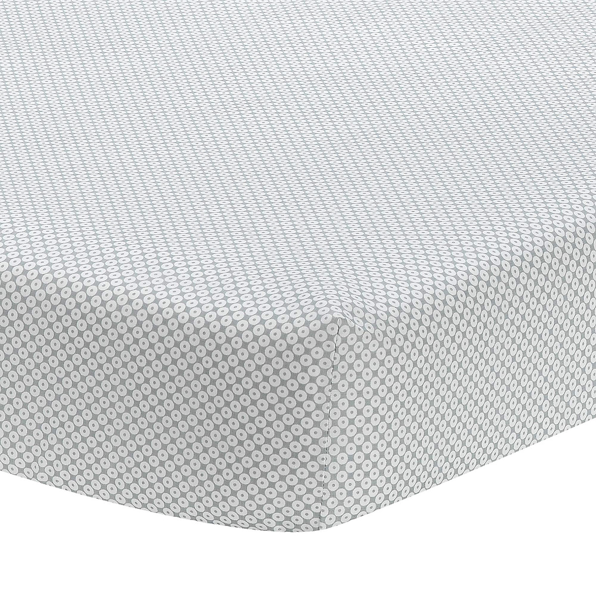 Lambs & Ivy Baby Farm Animals 5-Piece White/Taupe Baby Crib Bedding Set