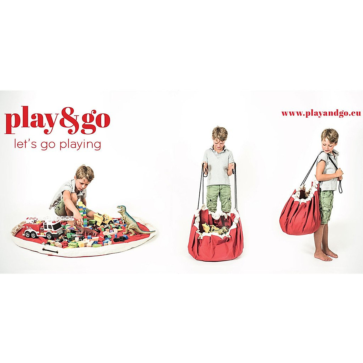Play & Go Drawstring Play Mat Storage Bag for Children - Kids Toy Storage Organizer - Drawstring Toy Bag - Large 55" Play Mat for Toddlers Toys and Bag for Storage - Football