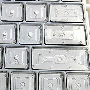 Keyboard Keys Keycap US Set Replacement for MacBook Pro 13-inch A1708 2016 2017 Without Touch Bar