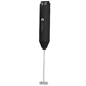 Electric Milk Frother Handheld, Battery Operated Whisk Beater Foam Maker for Coffee, Cappuccino, Latte, Matcha, Hot Chocolate, Mini Drink Mixer
