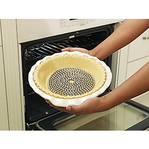 Jaz Innovations Perfect Pie Crust Stainless Steel Weight Chain - 10 Feet