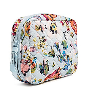 Vera Bradley Women's Cotton Cord Organizer, Sea Air Floral - Recycled Cotton, One Size