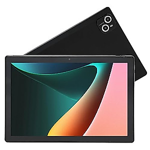 Honio 2 in 1 Tablet PC, 100-240V Multifunction 2 in 1 Tablet 8GB RAM 256GB ROM 8MP Front Camera Quad Processor for Work for Android 12.0 for Entertainment (US Plug)