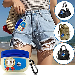 6in1 Cute Vaselin for AirPods 3 Case Cover Silicone Protective Accessories Set Kit for AirPods 3rd Generation Charging Case(2021), Cartoon 3D Funny Character Design for AirPods 3 Case Vaselin