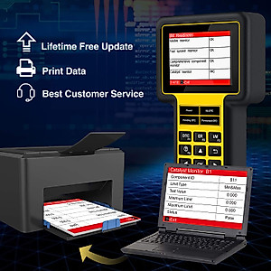 thinkcar Scan Tool TS600 OBD2 Scanner - ABS SRS Automotive Car Code Reader with Oil/EPB/TPMS Reset Service Car Diagnostic Tool, Turn Off Check Engine ABS SRS Warning Light