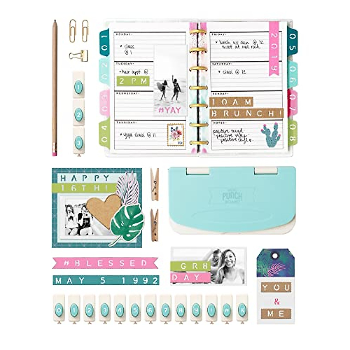 We R Memory Keepers Number Punches Set