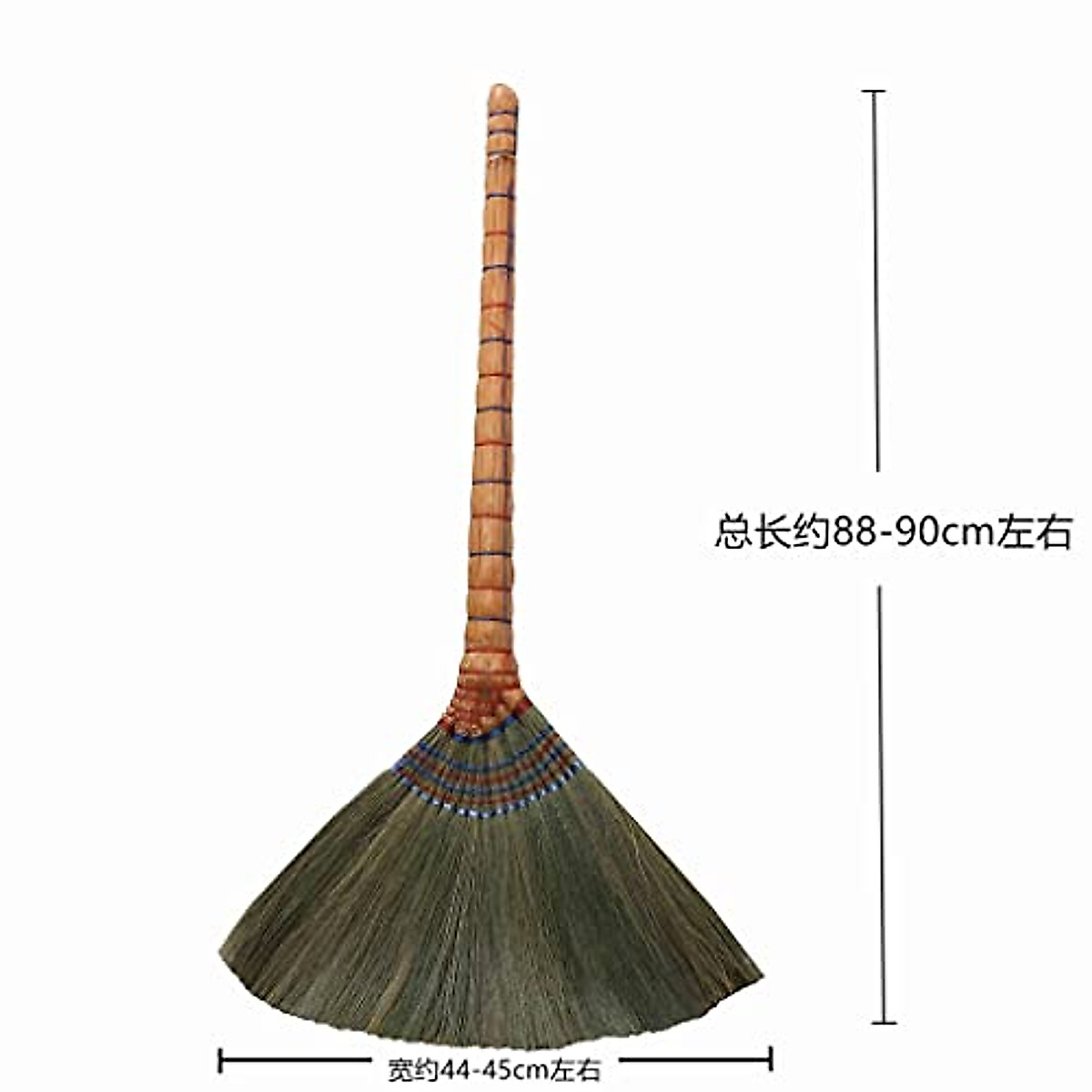 H Hand-Woven Mango Broom Soft Hair Broom Home Wood Flooring Tile Cleaning Set Hair Fantastic Single Broom Furniture