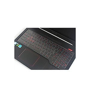 15.6 Inch Laptop Keyboard Cover Protector Compatible for Asus TUF Gaming FX505 Fx505ge FX505G Fx505dy FX 505 GD GM FX505GM FX505GD 15.6,TPU
