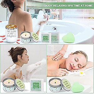 Birthday Gifts for Women - Gift Basket for Best Friend Sister Mom Daughter Grandma - Happy Birthday Graduation Christmas Thank you Gifts Box for Her - Unique Relaxing Gifts Ideas