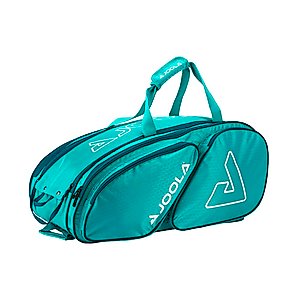 JOOLA Tour Elite Pickleball Bag – Backpack & Duffle Bag for Paddles & Pickleball Accessories – Thermal Insulated Pockets Hold 4+ Paddles - Includes Fence Hook Turquoise/Teal