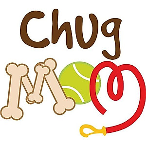 CafePress Chug Dog Mom Mug Ceramic Coffee Mug, Tea Cup 11 oz