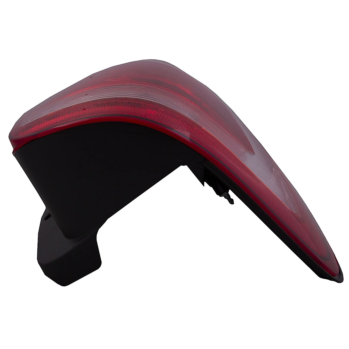 Evan Fischer Passenger Side Tail Light Lens and Housing Compatible with 2008-2012 Ford Escape