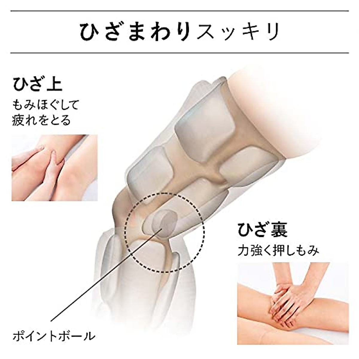 Panasonic EW-RA190-H [Air Massager Leg Griffle Dark Gray] 100V Shipped from Japan