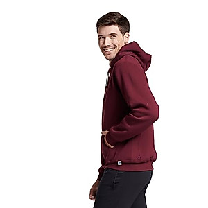 Russell Athletic Men's Dri-Power Pullover Fleece Hoodie, Maroon, Large