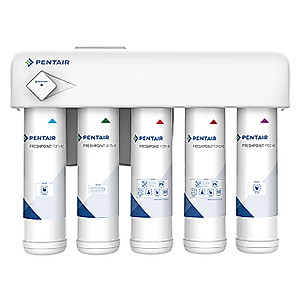 Pentair FreshPoint GRO-575M 5-Stage Undersink Reverse Osmosis System with TDS Monitor, NSF Certified to Reduce PFOA/PFOS