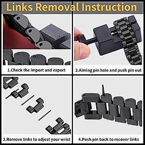 Enni of York Free Custom Engraving-Unisex 2 Tone Brushed Stainless Steel Emergency Adjustable Bracelet Wristband