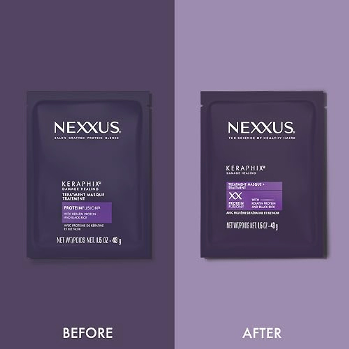 Nexxus Keraphix Masque for Damaged Hair 20 Count 1.5 oz