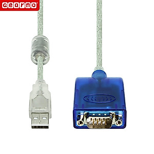 Gearmo 36in FTDI USB to Serial Cable for MAC PC Linux, Win 11 w/Tx/Rx LEDs