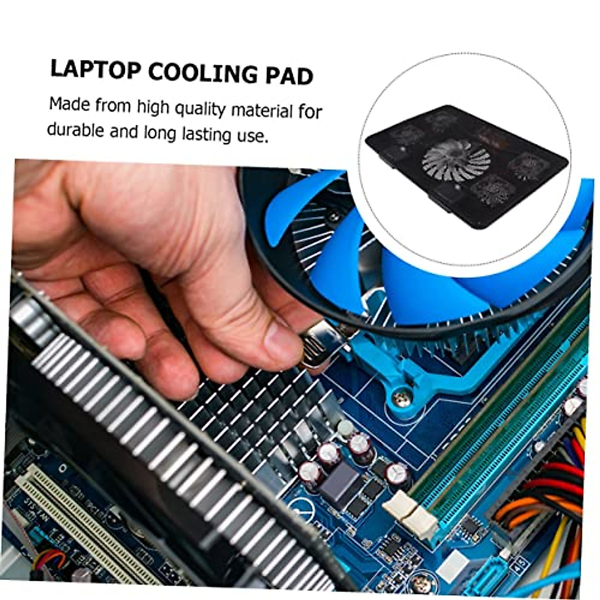 Abaodam Laptop Radiator Cooling Bracket Cooler Fan Laptop Gaming Laptop Cooler Laptop Fan Stand Laptop Cooling Fan Laptop External Fan Laptop Cooling pad air Fan Cooling Rack n5 Metal USB