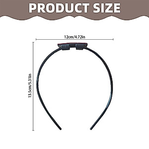 Graduation Cap Headband,Gradcapband Secures Your Graduation Cap. Grad Cap Headband,Don't Change Your Hair. Upgrade Your Cap Black,Cap Headband Insert,Fixed Graduation Cap