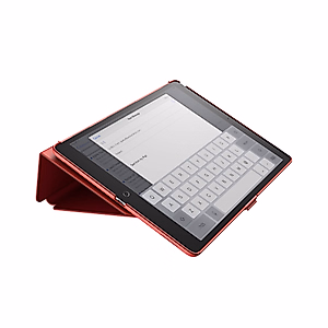 Speck Products Compatible Case for Apple iPad 9.7" (2017/2018, Also fits 9.7" iPad Pro/Air 2/Air), Balance FOLIO Case/Stand, Dark Poppy Red/Velvet Red