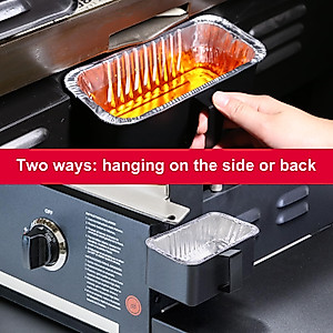 Uniflasy Griddle Grease Catcher Drip Cup with 𝟮𝟬𝗣𝗰 Grease Cup Liners for Blackstone 17, 22, 28, 30,36 inch, Grease Tray Cup Accessories for Blackstone Griddle, Drip Pans for Blackstone