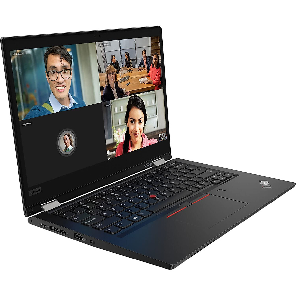 Lenovo ThinkPad L13 Yoga Gen 2 13.3" Touchscreen FHD 2-in-1 Laptop, Intel Quad-Core i5-1135G7 (Beat i7-1065G7), 16GB DDR4 RAM, 512GB PCIe SSD, WiFi 6, Bluetooth 5.1, Windows 10 Pro, BROAG HDMI Cable